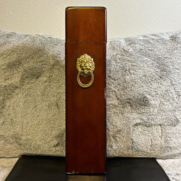 Accents | Vintage Wood Long Matchstick Holder With Striker | Poshmark